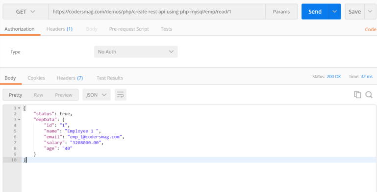 Create Restful Api Using Php And Mysql Coders Mag